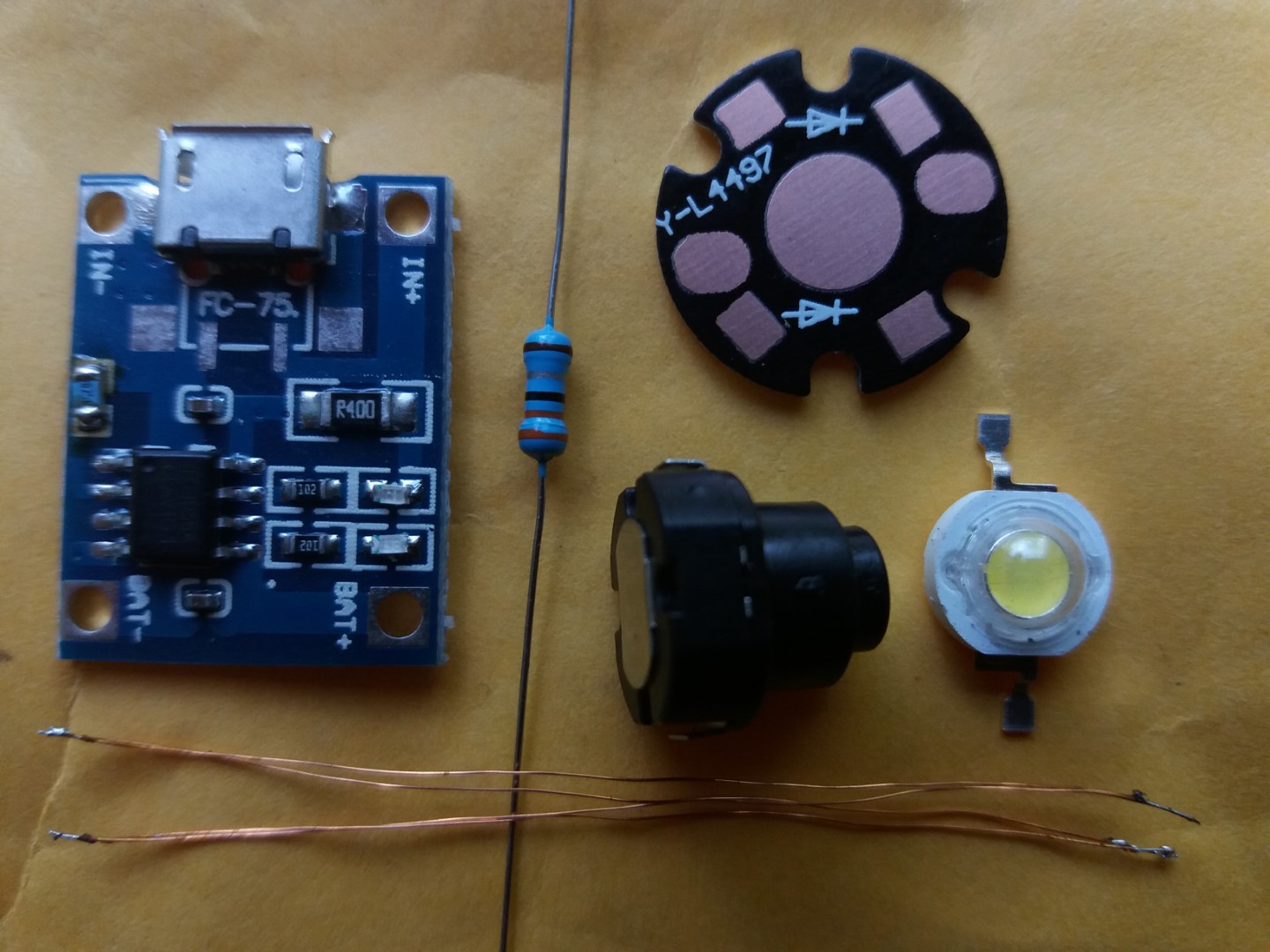 LED lamp, credit card size by Boda | Download free STL model ...