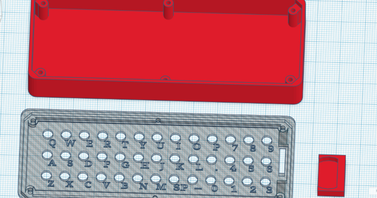 Keyboard for Arduino, RPI, STM32, ESP8266, ESP32 i2c peripheral by Boda ...