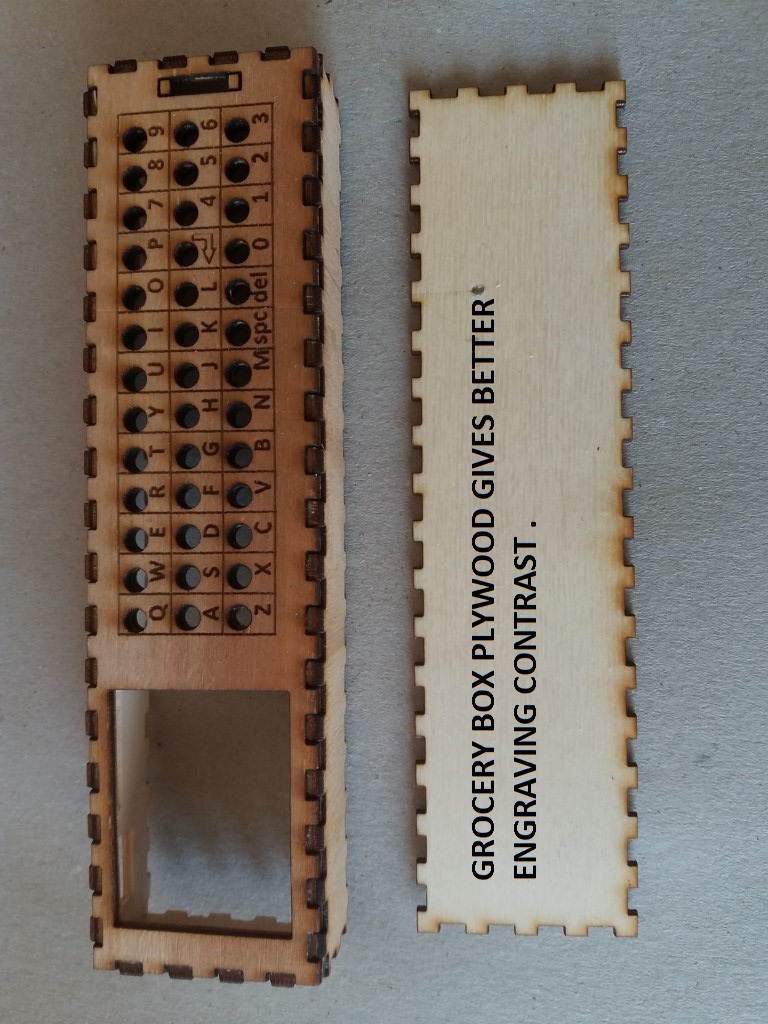 Keyboard For Arduino Rpi Stm32 Esp8266 Esp32 I2c Peripheral By Boda Download Free Stl