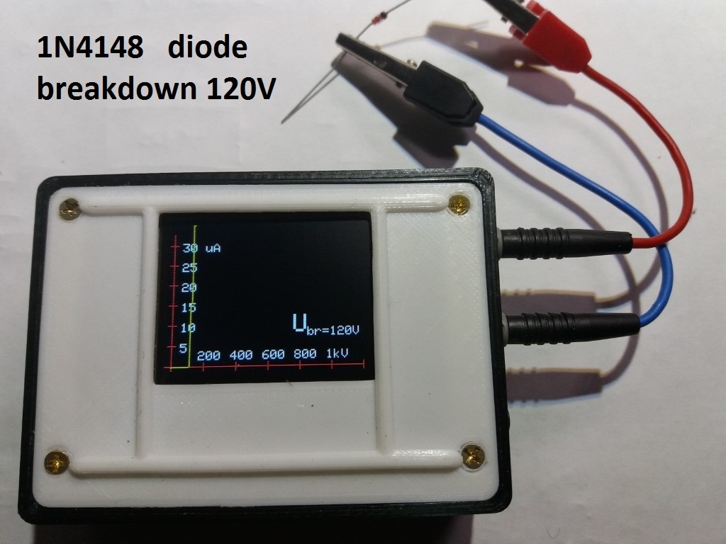 High voltage 1000V Isolation Tester 1kV Curve Tracer STM32 by Boda ...