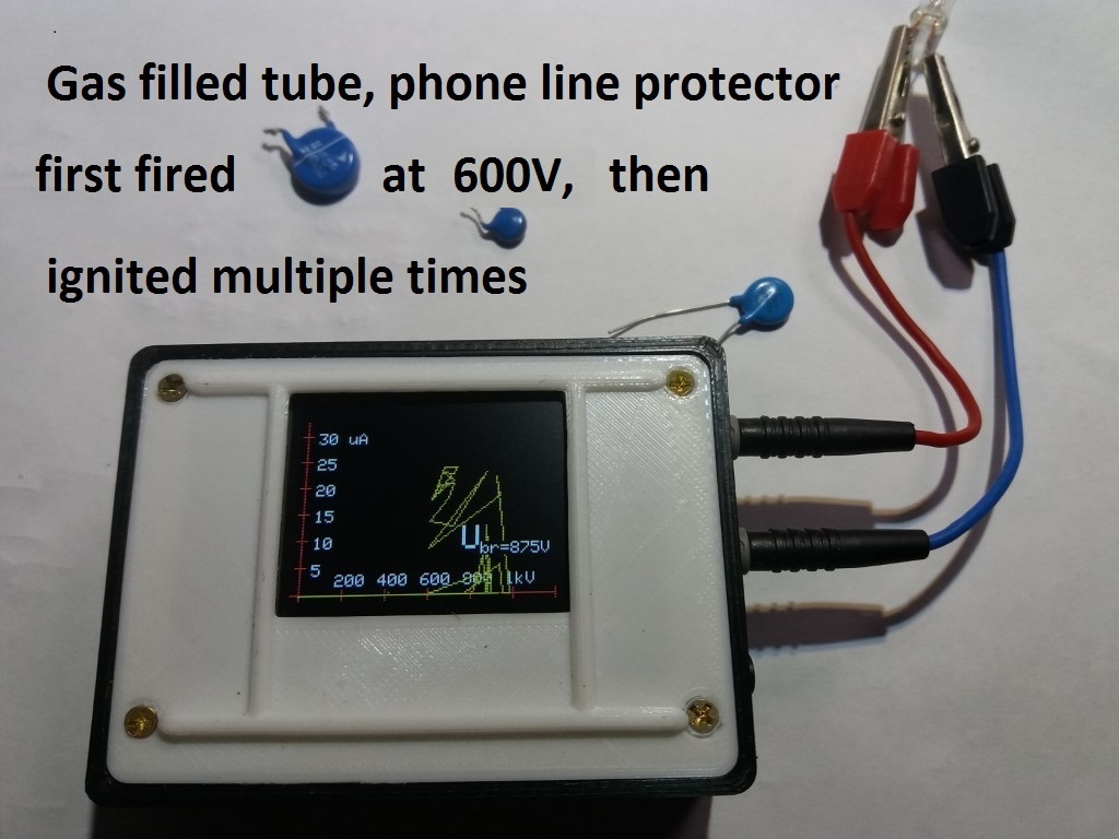 High voltage 1000V Isolation Tester 1kV Curve Tracer STM32 by Boda ...