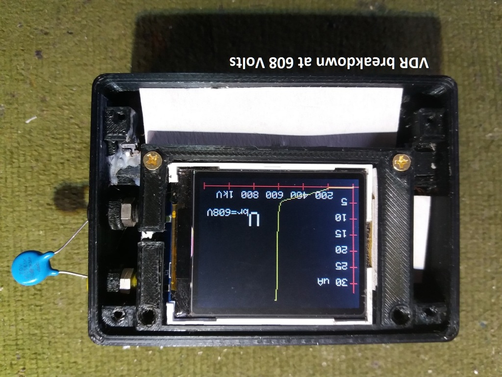 High voltage 1000V Isolation Tester 1kV Curve Tracer STM32 by Boda ...