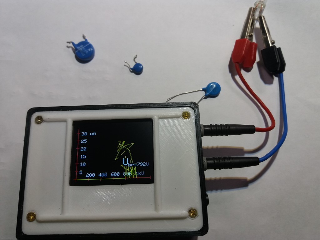 High voltage 1000V Isolation Tester 1kV Curve Tracer STM32 by Boda ...
