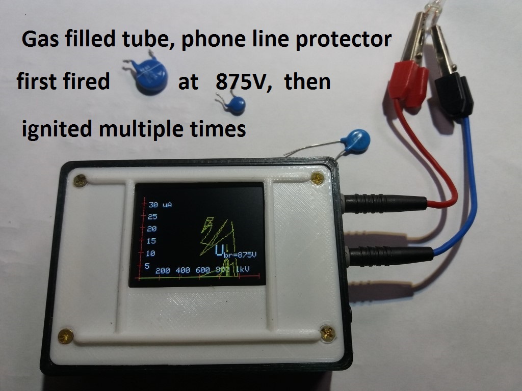 High voltage 1000V Isolation Tester 1kV Curve Tracer STM32 by Boda ...