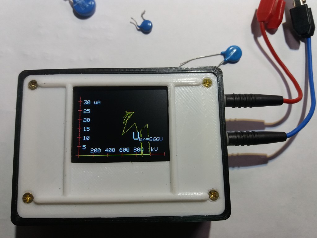High voltage 1000V Isolation Tester 1kV Curve Tracer STM32 by Boda ...