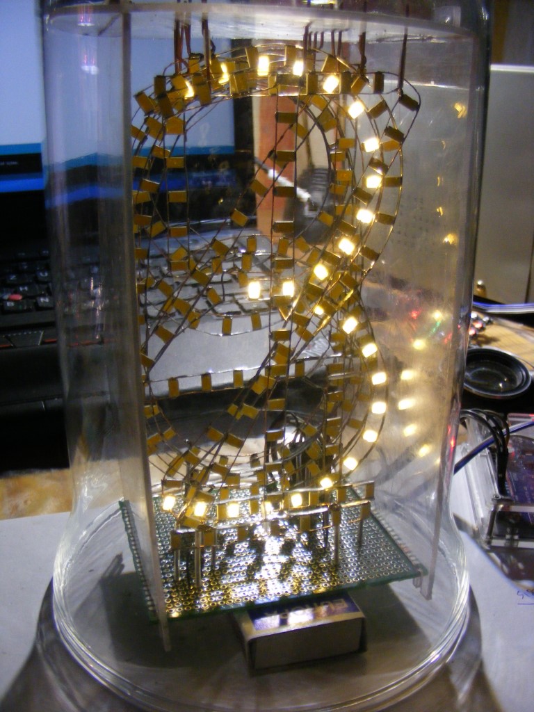 LED Nixie clock, giant tube by Boda | Download free STL model ...