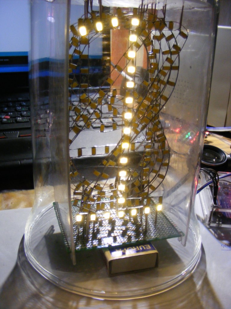 LED Nixie clock, giant tube by Boda | Download free STL model ...