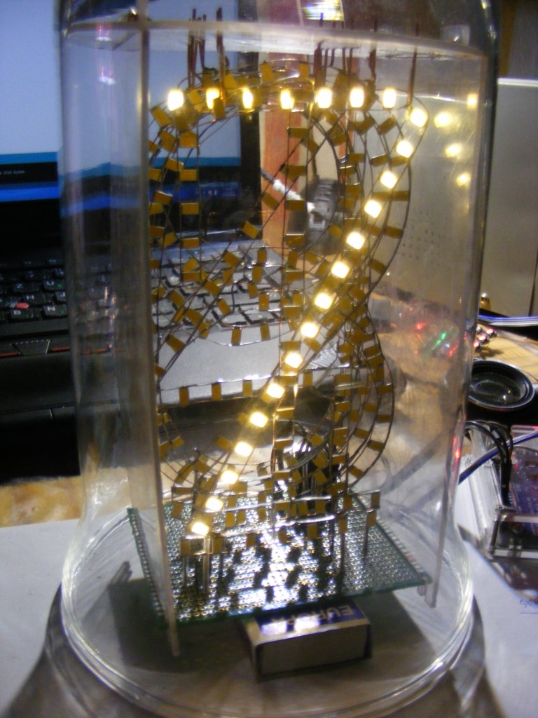 LED Nixie clock, giant tube by Boda | Download free STL model ...