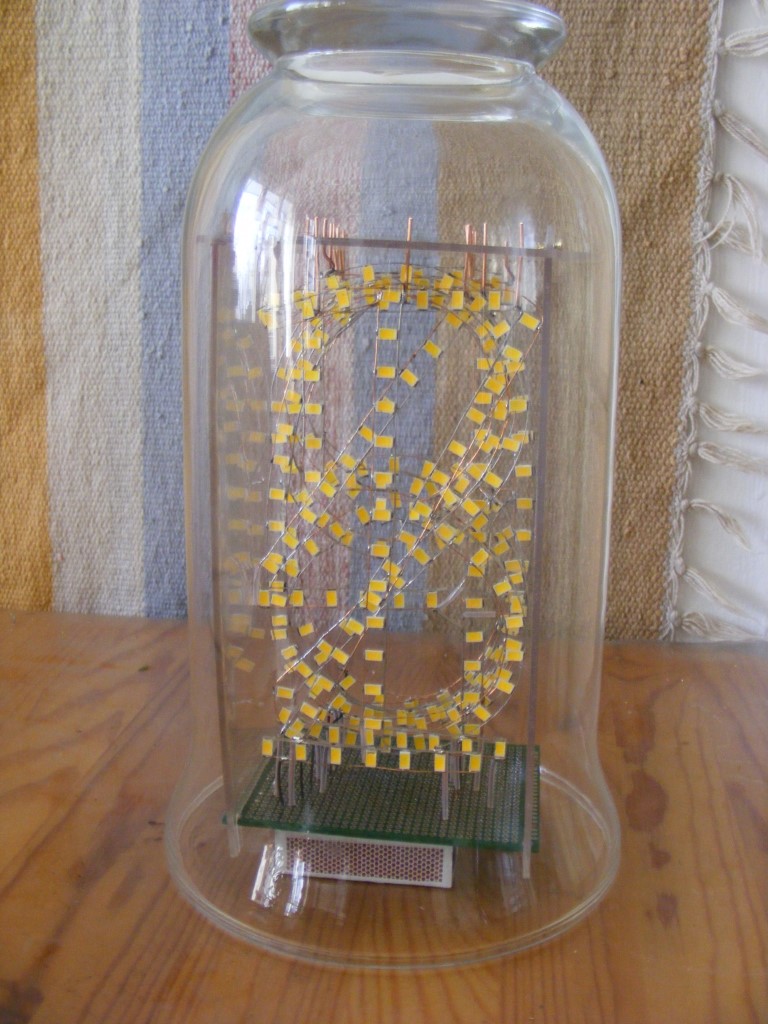 LED Nixie clock, giant tube by Boda | Download free STL model ...