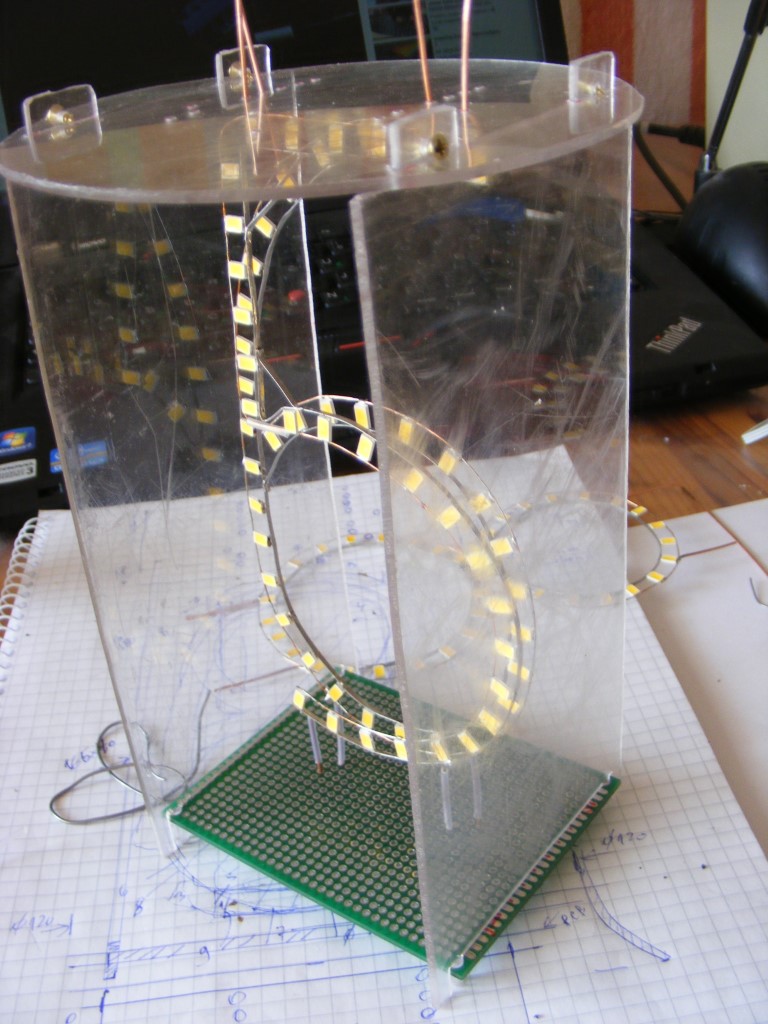 LED Nixie clock, giant tube by Boda | Download free STL model ...