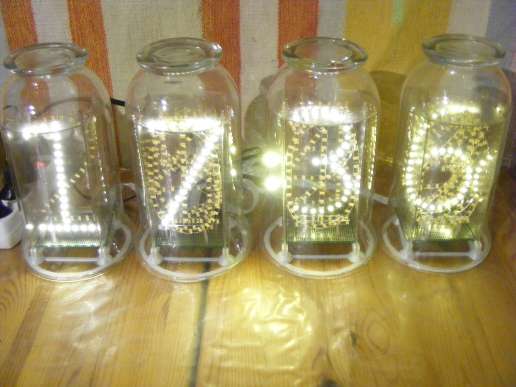 LED Nixie clock, giant tube by Boda | Download free STL model ...