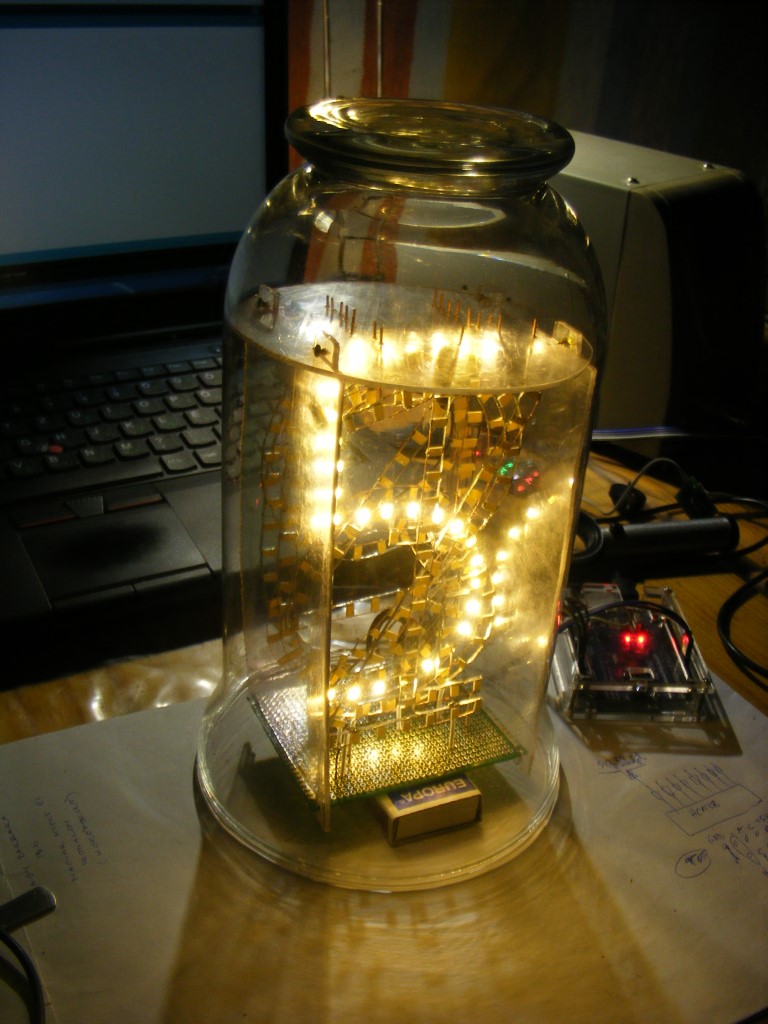 LED Nixie clock, giant tube by Boda | Download free STL model ...