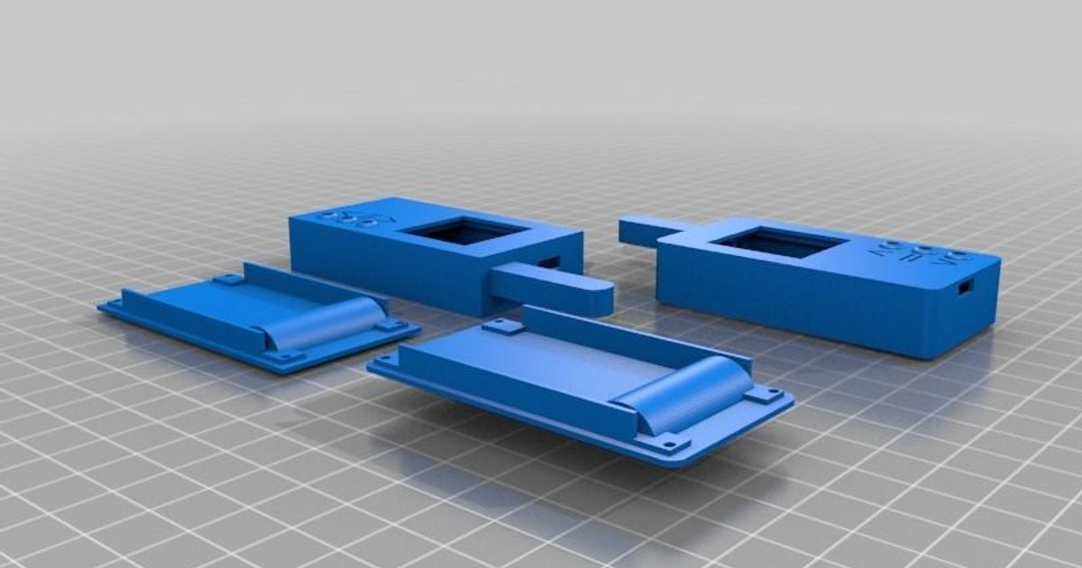 Case WiFi TFT ST7789 ESP8266 ESP32 by Boda | Download free STL model ...