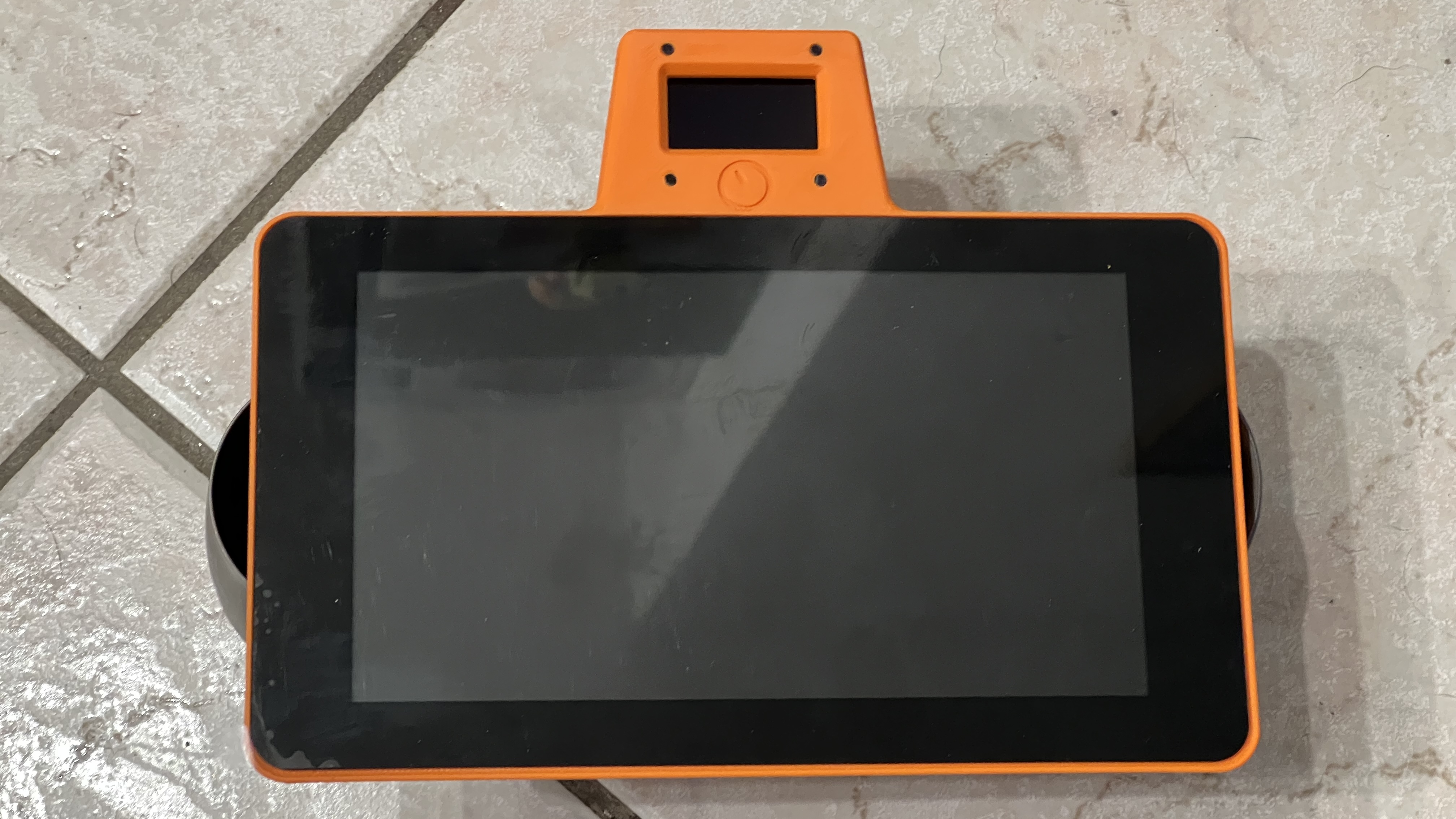 Raspberry Pi 7" TouchScreen & Rpi 4B Enclosure mount - HiFi player ...