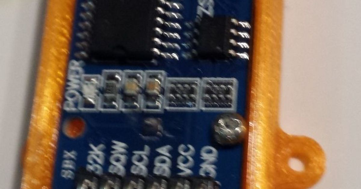 Ds3231 Real Time Clock Modules Mount By Dyne Download Free Stl Model
