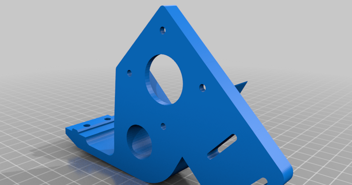 Extruder Mount for 2020 Profile with Runoutsensor (Tronxy X5SA) by ...