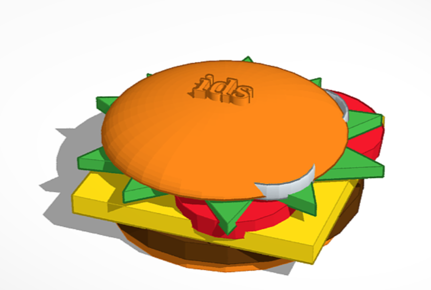 Hamburger by De_Rosz | Download free STL model | Printables.com