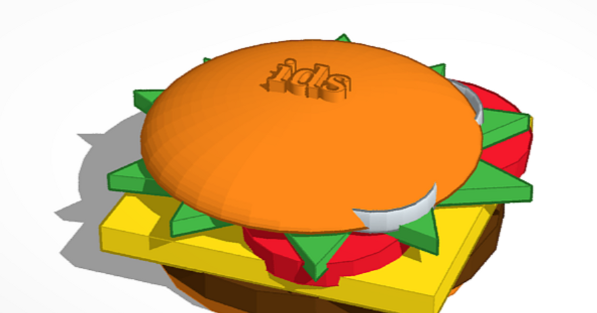 Hamburger by De_Rosz | Download free STL model | Printables.com