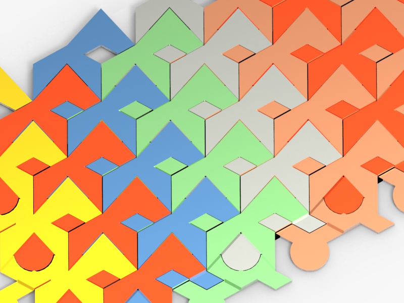 Tesselating tile double sided pattern by Robbert Laugs | Download free ...