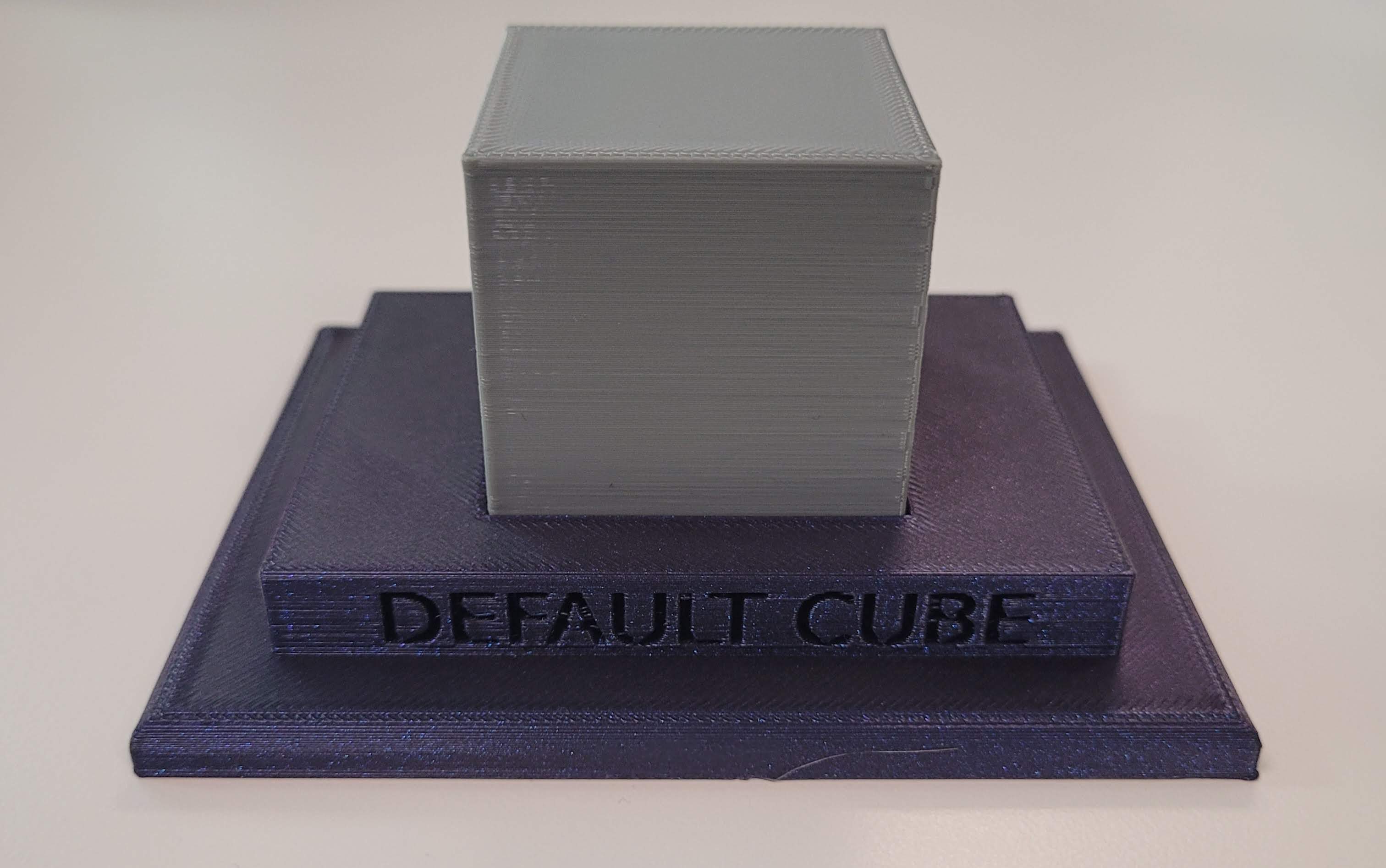 Default Cube 1:50 scale Pedestal by 0x416E64 | Download free STL model ...