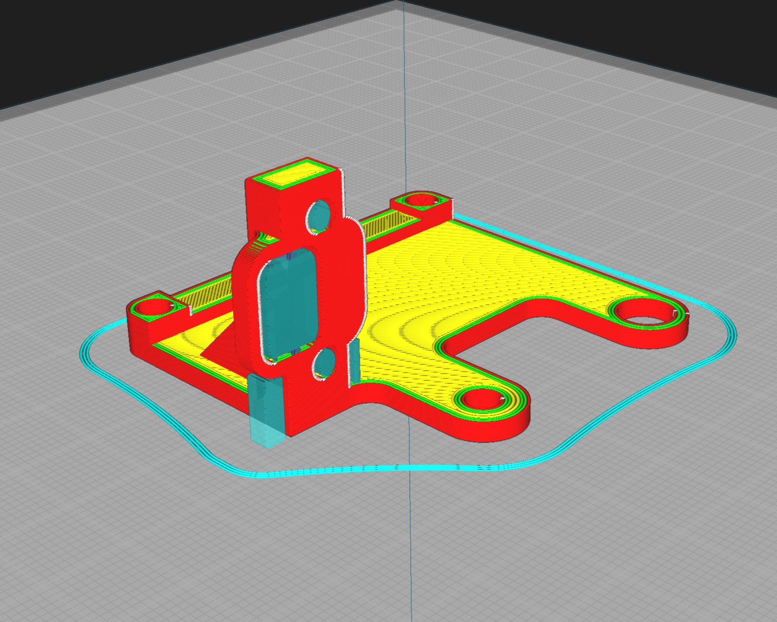 Ender 3 S1 Probe Better Offset CR Touch Mount by Moritz Krefft | Download free STL model ...
