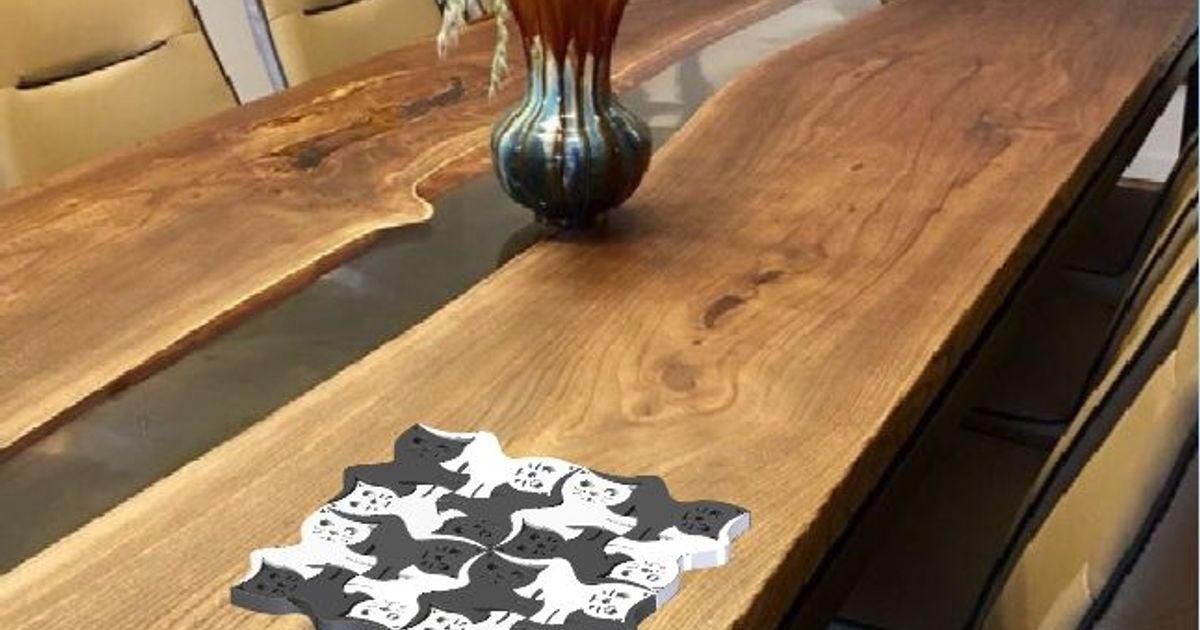 cat pattern joint by Fortyfede | Download free STL model | Printables.com