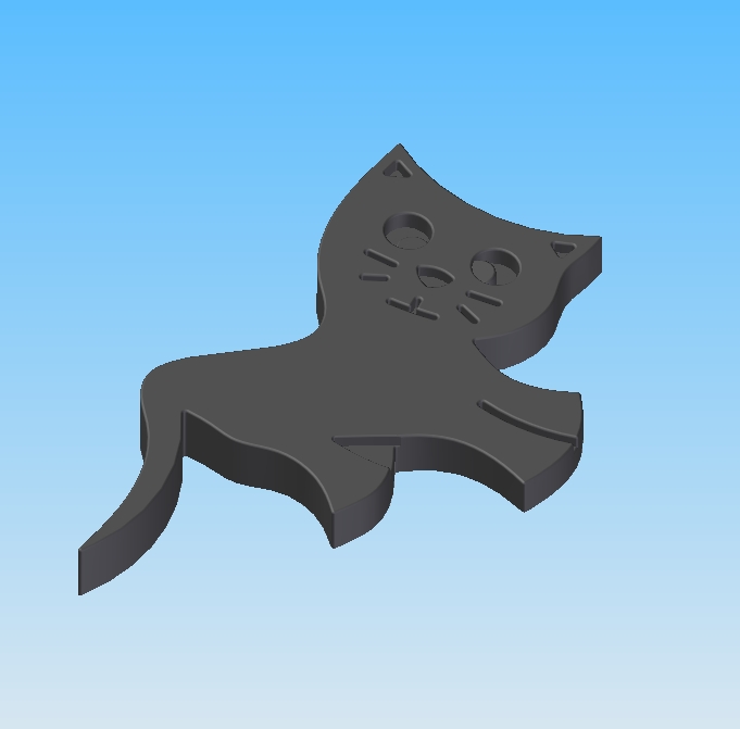 cat pattern joint by Fortyfede | Download free STL model | Printables.com