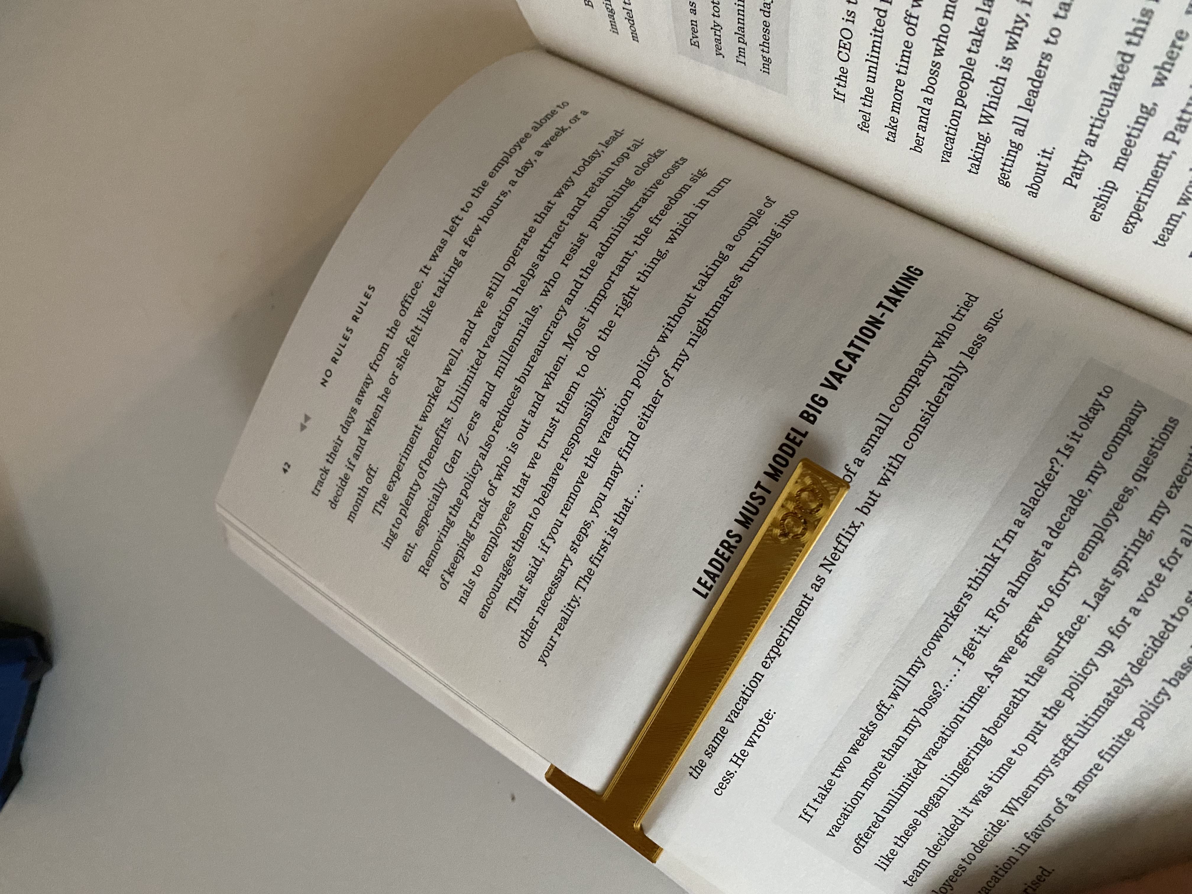 Precision Bookmark by Lukasz W. | Download free STL model | Printables.com