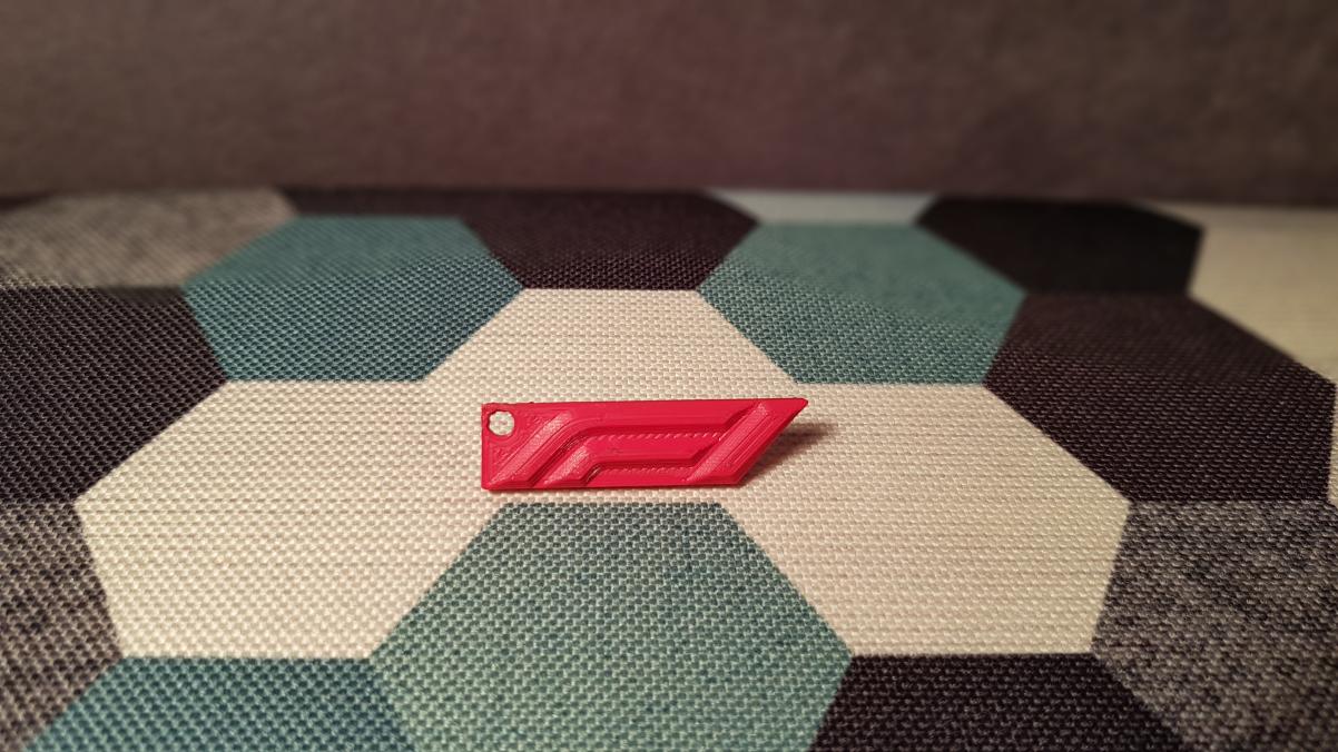 F1 logo keychain by Kodiii | Download free STL model | Printables.com