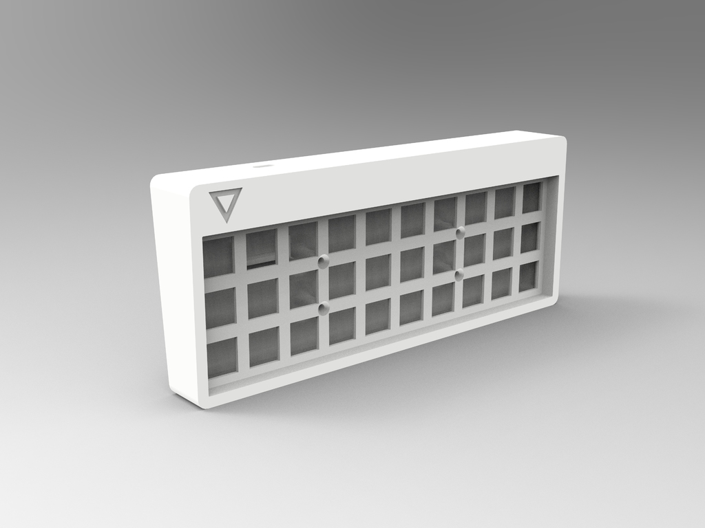 VOID30 - A 30% Ortholinear Keyboard by VOID | Download free STL model ...