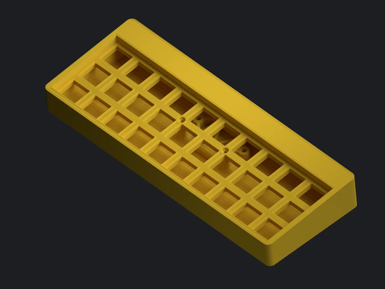 VOID30 - A 30% Ortholinear Keyboard by VOID | Download free STL model ...