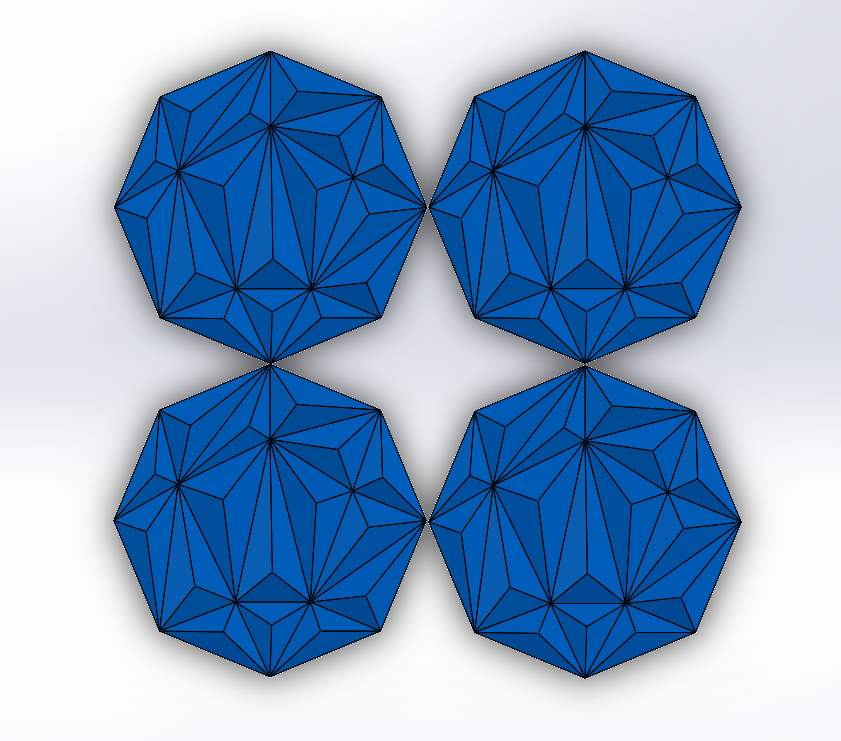 Wallmount - octagon by JM036 | Download free STL model | Printables.com