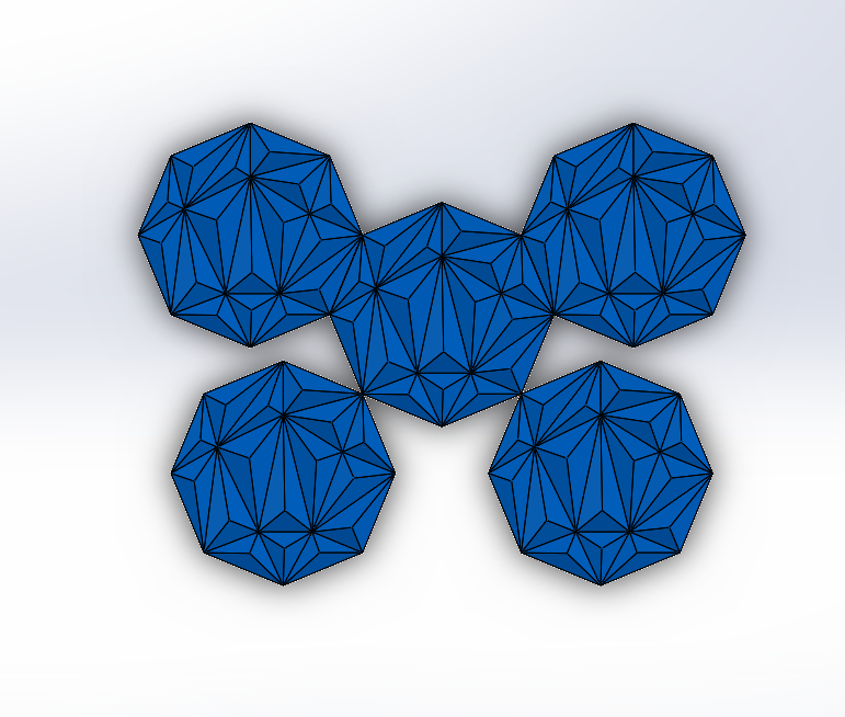 Wallmount - octagon by JM036 | Download free STL model | Printables.com