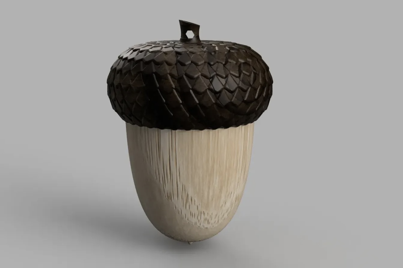 Yet, another acorn by JA:GR | Download free STL model | Printables.com