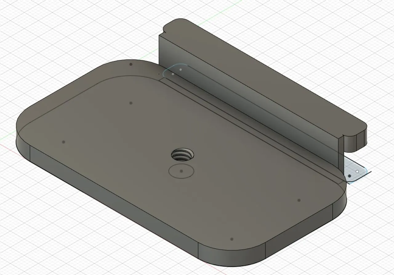 Tripod mount for the Logitech Meetup Conferencecam by Will Dupuis ...