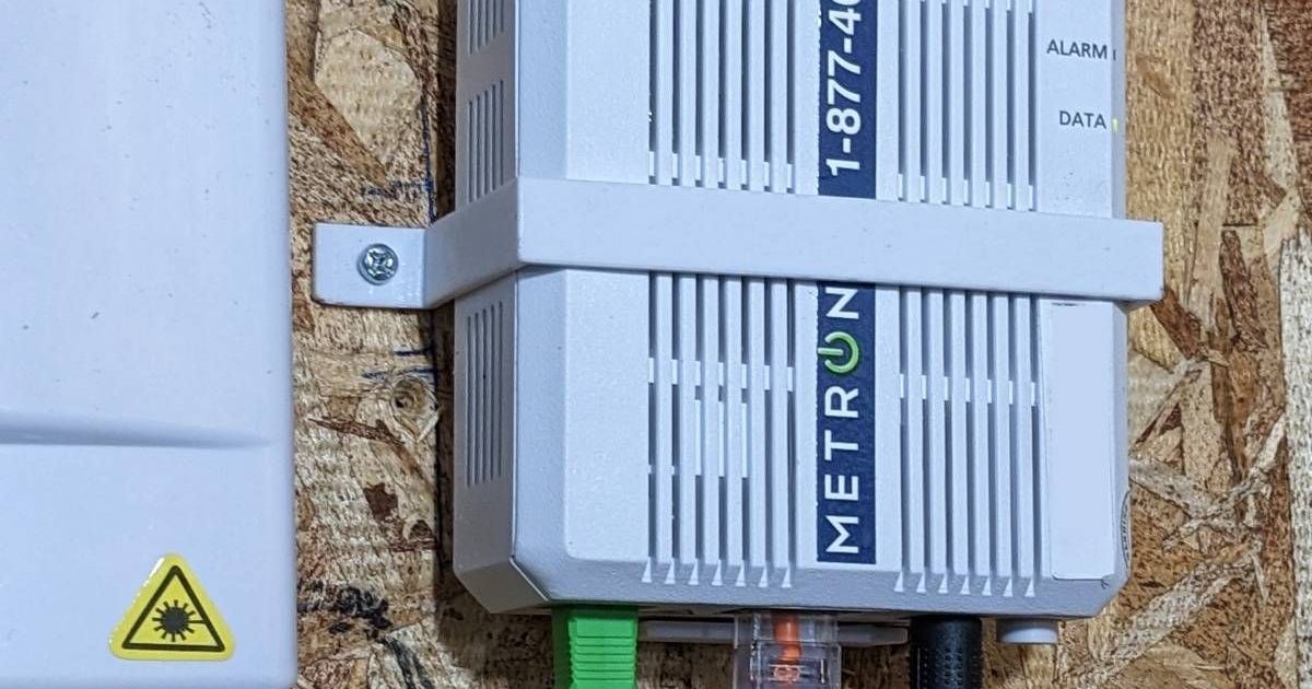 Nokia fiber ONT wall mount bracket by Tyler Johnson | Download free STL ...