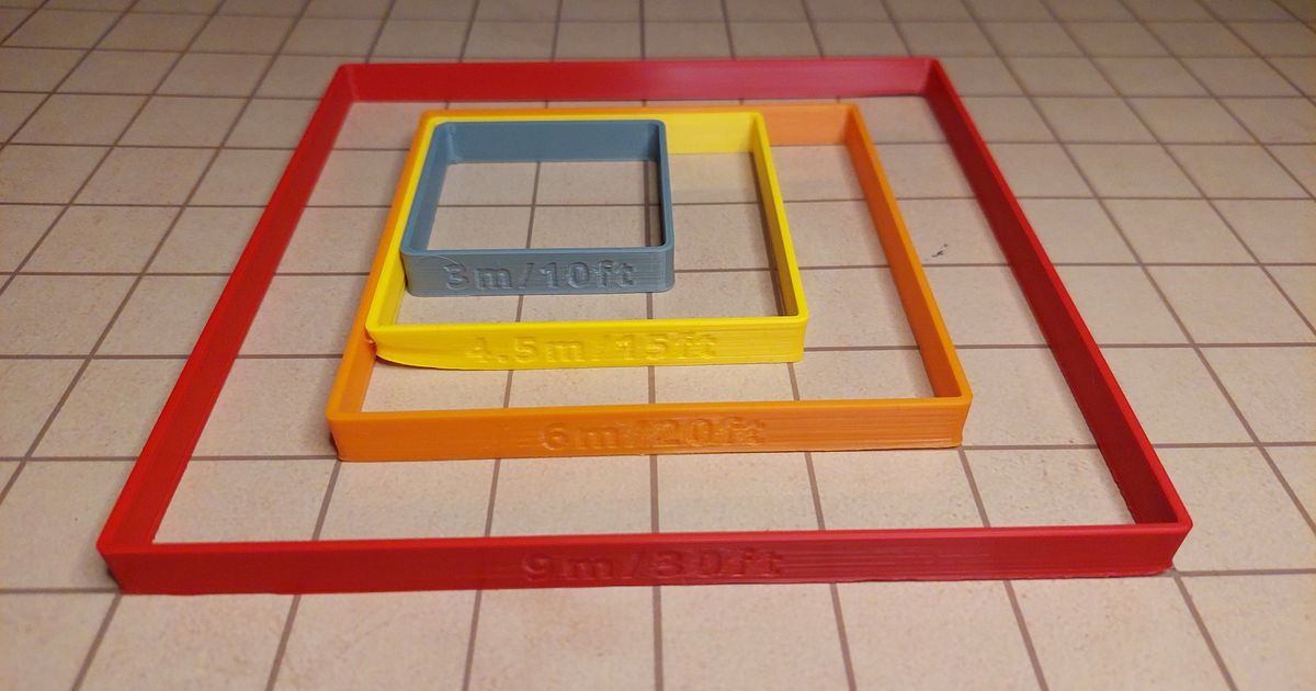 D&D AoE cube spells templates by Soskat | Download free STL model ...