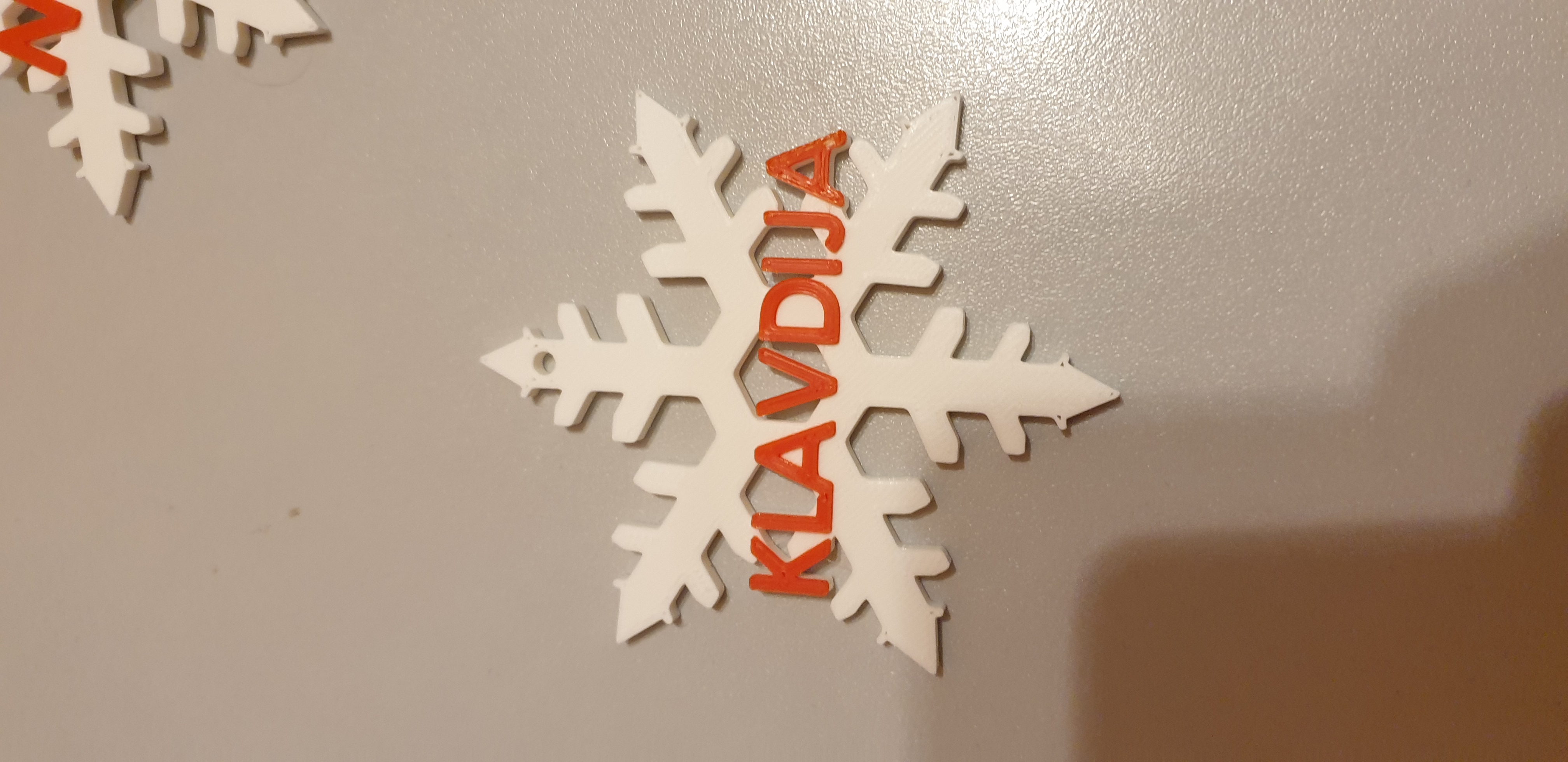 snowflake Klavdija by Gasper | Download free STL model | Printables.com