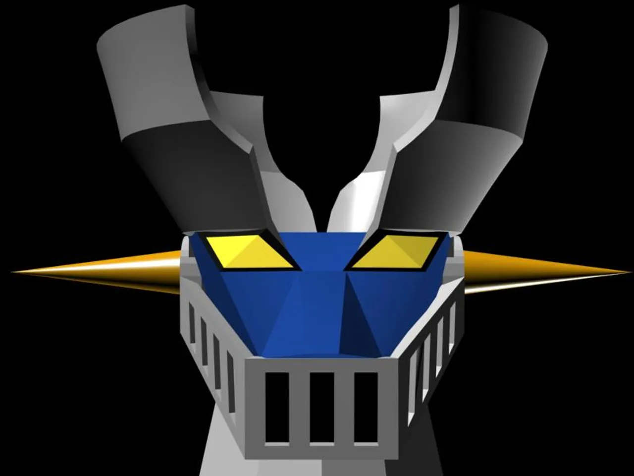 Mazinger Z head by Yorchmur | Download free STL model | Printables.com