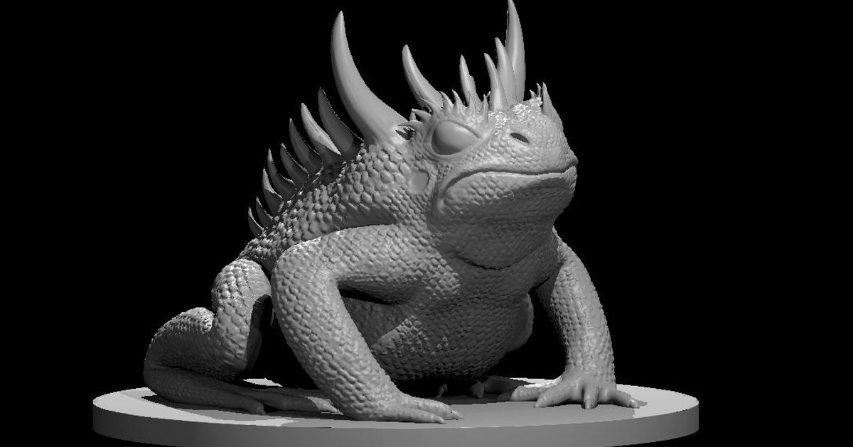 Demon Toad by MZ4250 | Download free STL model | Printables.com