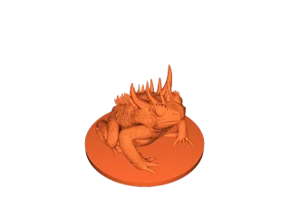 Demon Toad by MZ4250 | Download free STL model | Printables.com