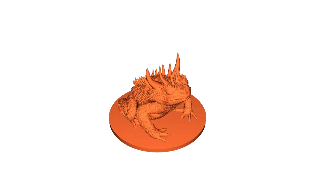 Demon Toad by MZ4250 | Download free STL model | Printables.com