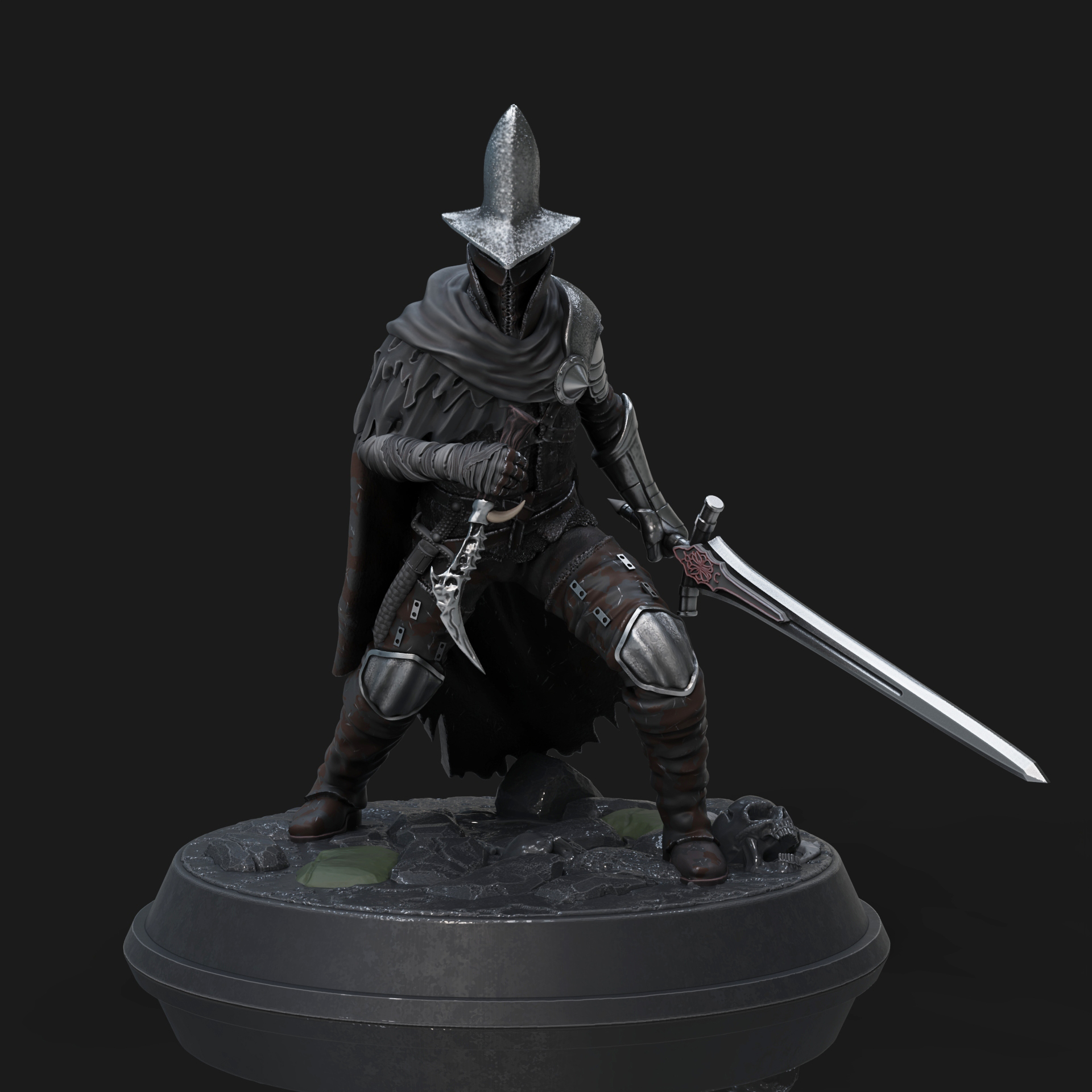 Abyss Watcher Figure by Fotis Mint | Download free STL model ...