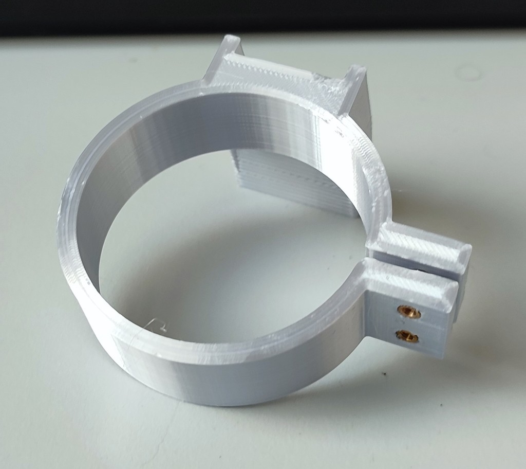 Laser bracket for CNC spindle (e.g. Comgrow 5W laser) by Marcel ...