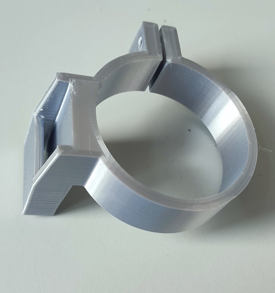 Laser bracket for CNC spindle (e.g. Comgrow 5W laser) by Marcel ...