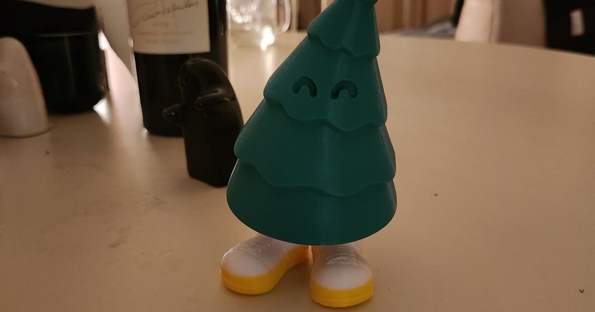 Christmas Tree Bobble by moonsasquatch | Download free STL model ...