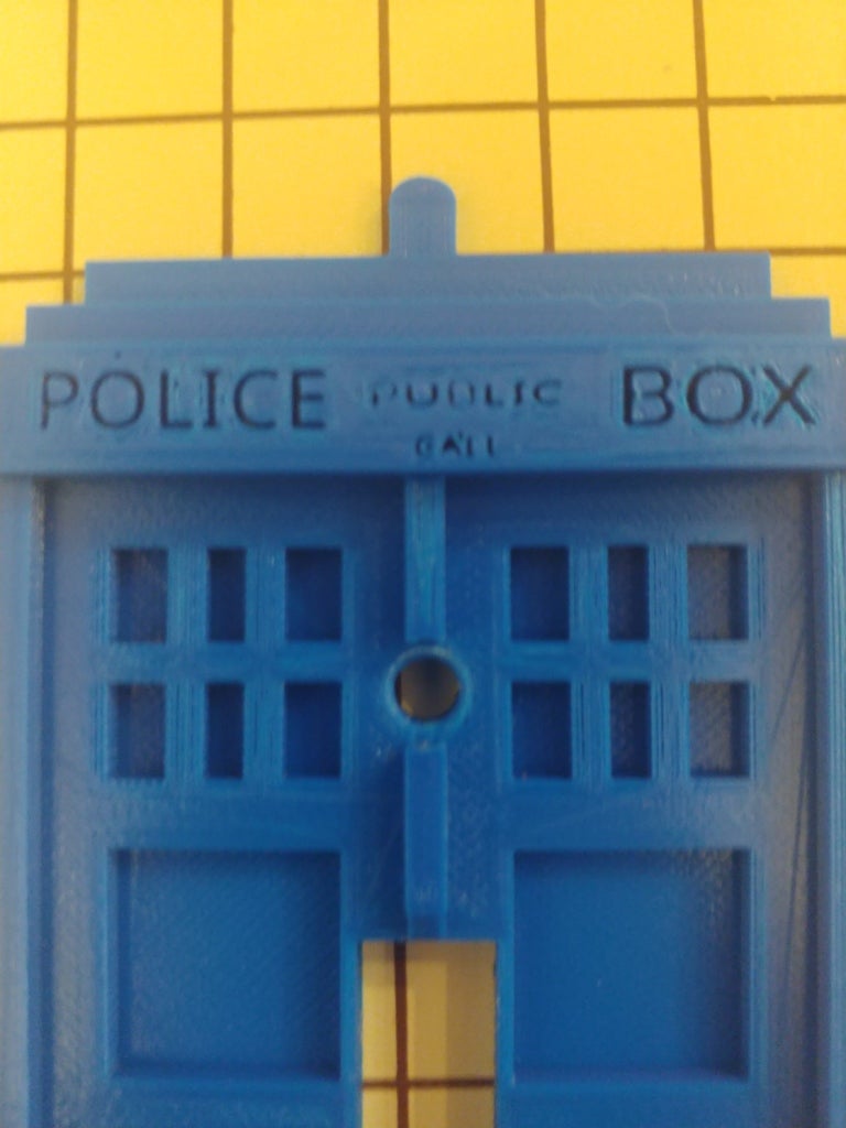 Tardis light switch by Xanth | Download free STL model | Printables.com