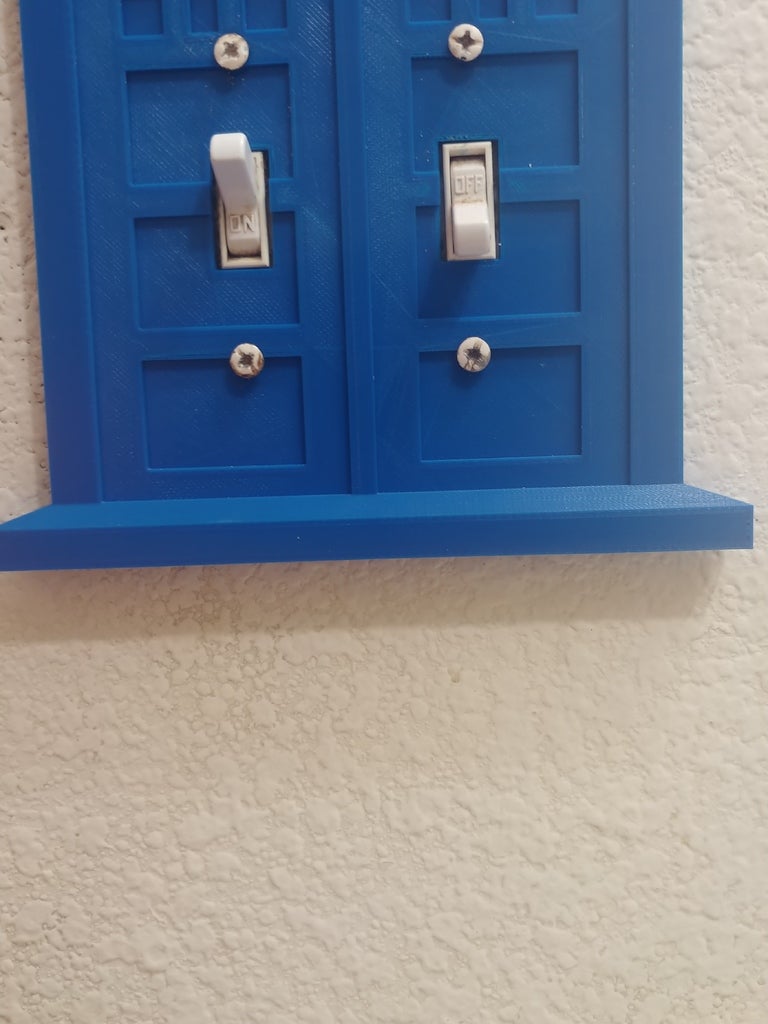 Double and triple tardis light switch cover by Xanth | Download free ...