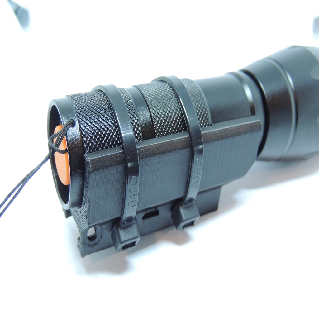 Nerf Tactical Torch Mount by Tom | Download free STL model | Printables.com