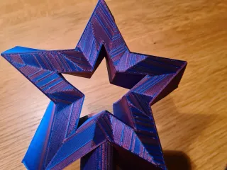 Twisted Star Tree Topper by GCodePrintr | Download free STL model ...